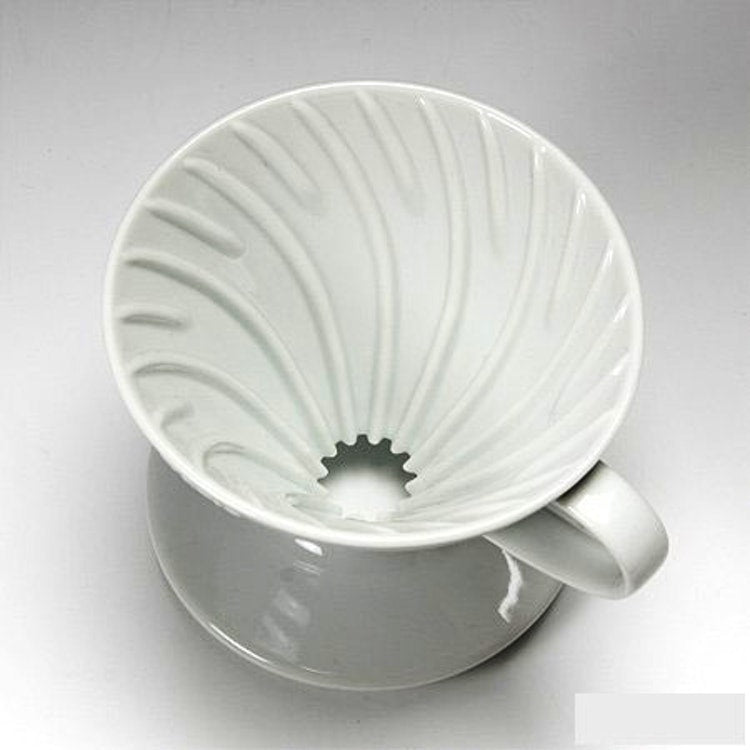 HARIO V60-02 CERAMIC DRIPPER WHITE